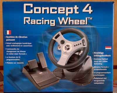 INTERACT CONCEPT 4 RACING WHEEL - NUOVO | eBay