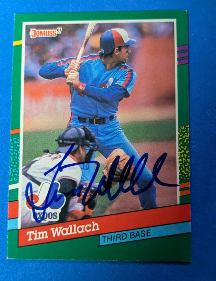Donruss Tim Wallach For Sale - MAVIN