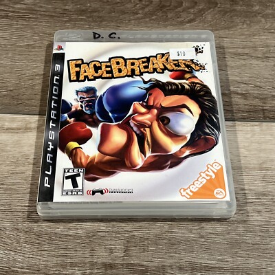 Face Breaker - PS3 - CIB | eBay