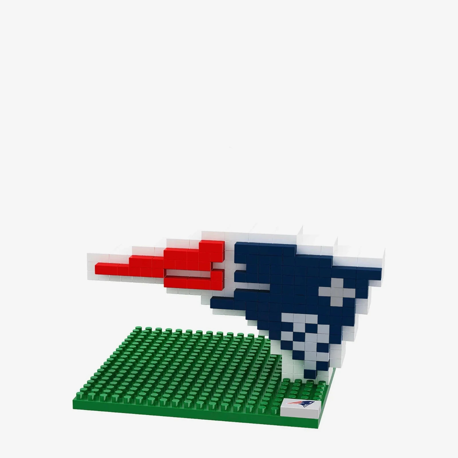 NEW ENGLAND PATRIOTS NFL 3D BRXLZ TEAM LOGO PUZZLE CONSRUCTION BLOCK ...