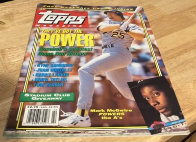1992 Topps Magazine, Issue 11, Tom Seaver Poster, No Cards | eBay