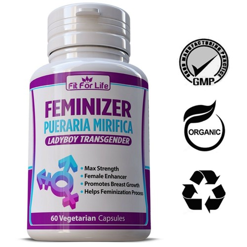 ORGANIC PURE PUERARIA MIRIFICA 1000mg Supplement Breast Growth Female ...