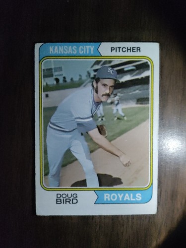 1974 Topps Baseball Card #17 Doug Bird RC - VG oc read description | eBay