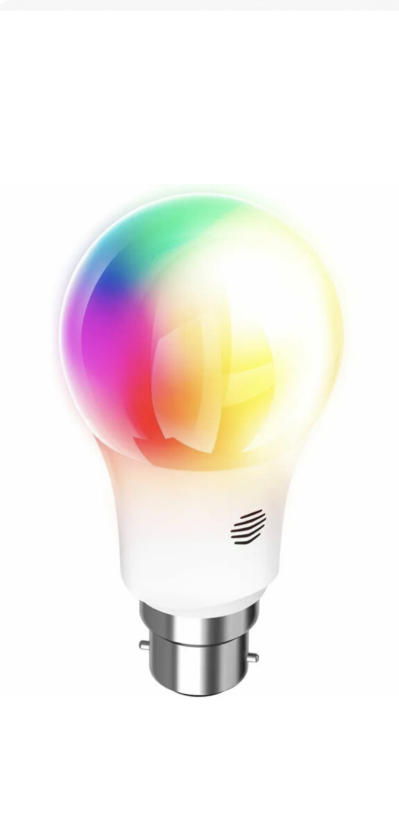 Hive Light Colour Changing Smart Bulb with B22 Bayonet, 9.5 W ...