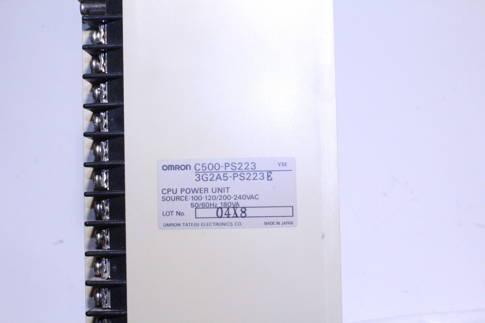 Omron C500-PS223 CPU Power Unit | eBay