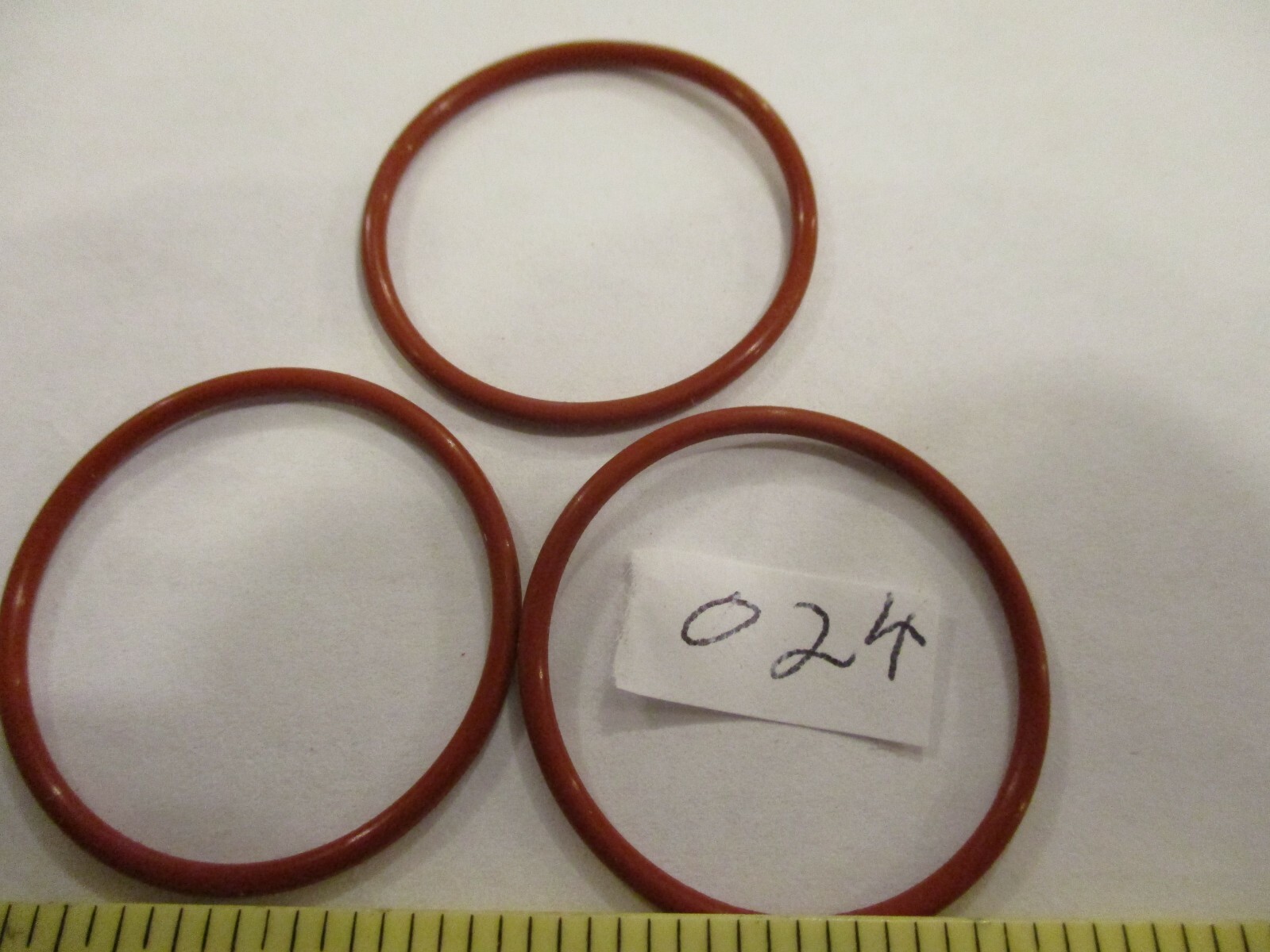 024 Silicone O-ring 70 durometer 1-1/8" ID x 1-1/4" OD x 1/16" thick ...