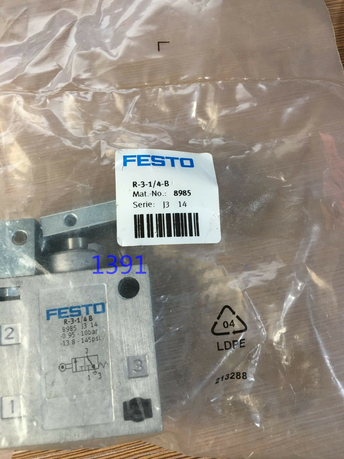 1PC FOR FESTO roller lever valve R-3-1/4-B 8985 | eBay