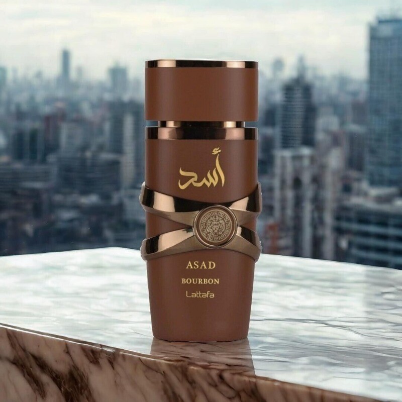 Lattafa Asad Bourbon Eau de Parfum Spray for Men 3.4 Oz, Brand New ...