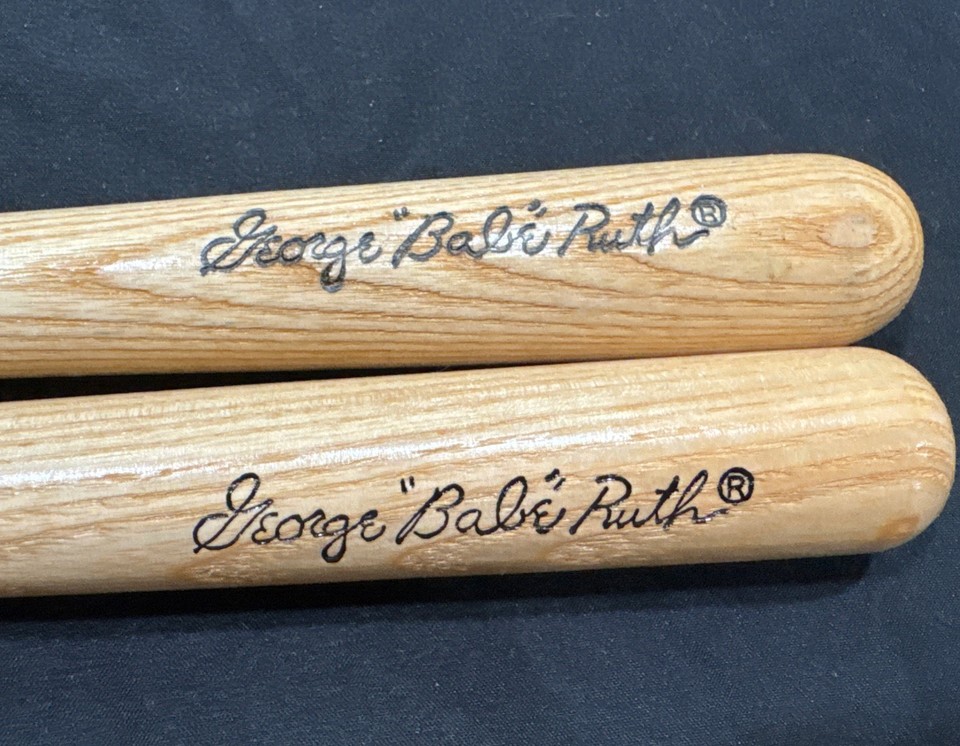Louisville Slugger 16" Mini Bat Yankees George Babe Ruth +Brewers ...