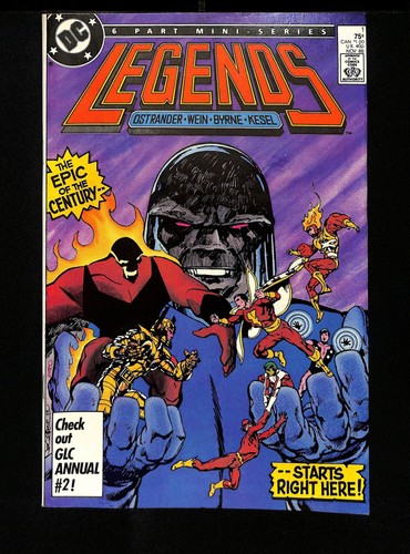 Legends #1 1st Amanda Waller Suicide Squad! DC Comics 1986 | eBay