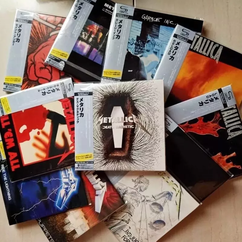Metallica Japanese Mini Lp CD Box Set - All Studio - 15 Albums 21 Discs ...