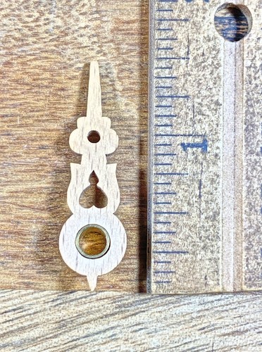 Old Cuckoo Clock Hour Hand 1 1/2 Inches Long Arbor Opening Is 4.48mm ...