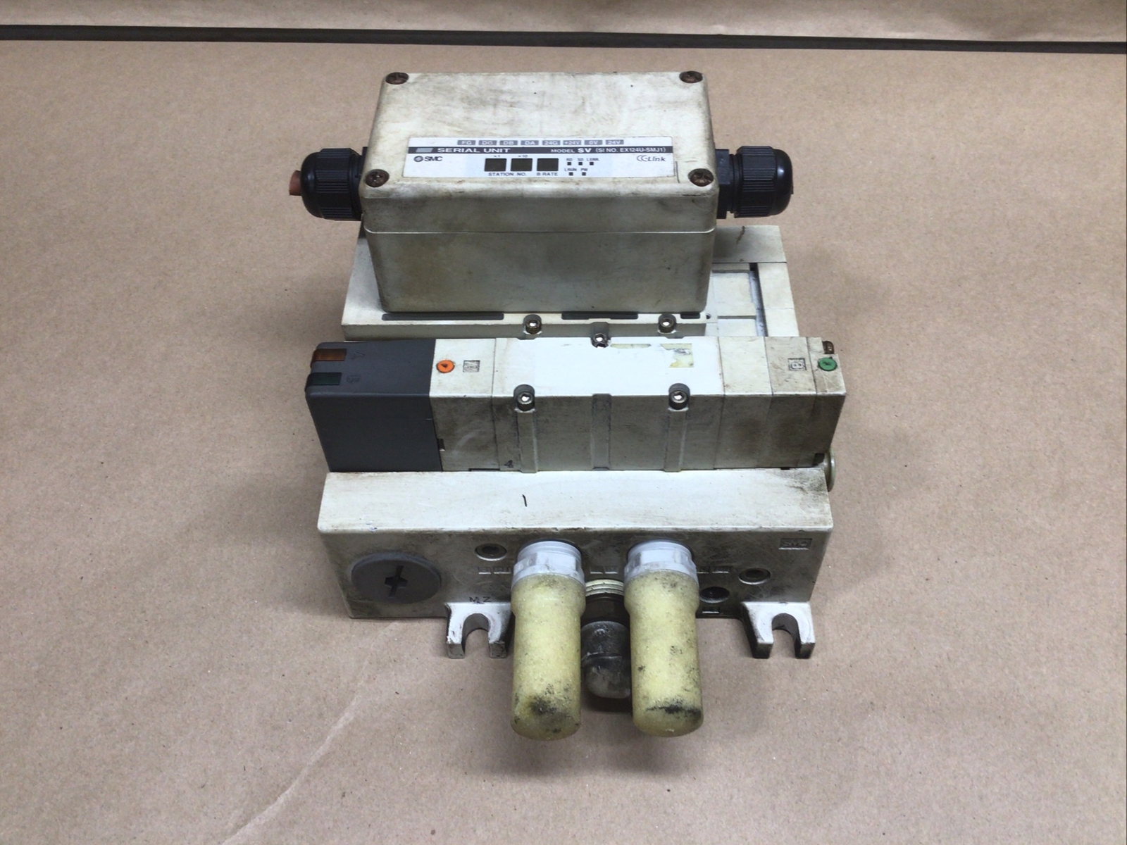 Smc CC-LINK EX124U-SMJ1 VVQ4000-10A-1 Solenoid Valve #92D3PR5*AD | eBay