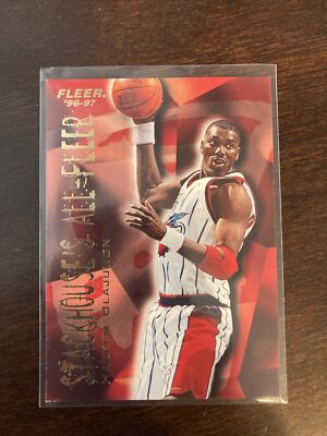 Hakeem Olajuwon 1996 Fleer Stackhouse's All-Star #8 Houston Rockets | eBay