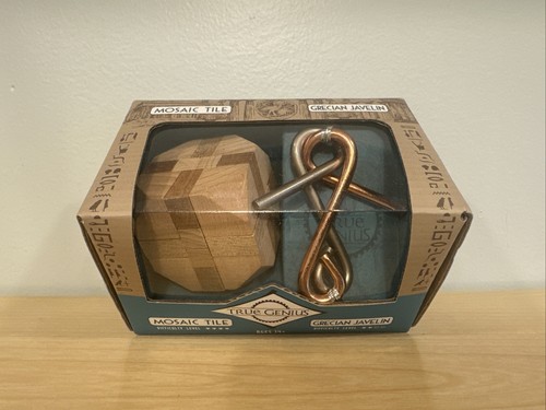True Genius Greek Mini 2 Pack Puzzle Mosaic Tile & Grecian Javelin New ...