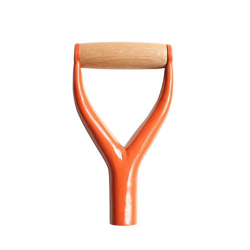 Metal+Wood Shovel D Grip Handle Replacement Spade Handle Garden Digging ...