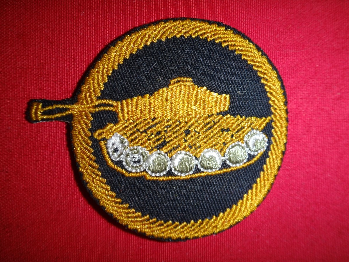 Vietnamese Combat Armor Badge NY Guard Soldier Designs Korea, Vietnam