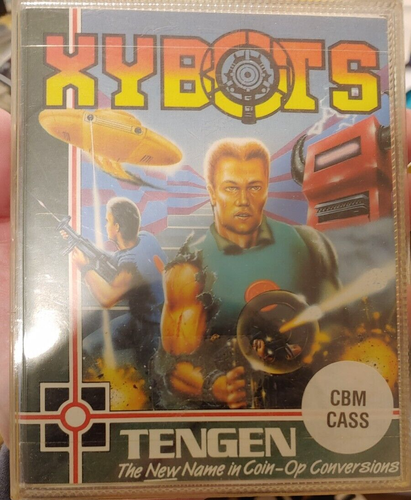 Xybots (Tengen 1989) Commodore C64 (Box, Tape, Poster, Manual) works | eBay