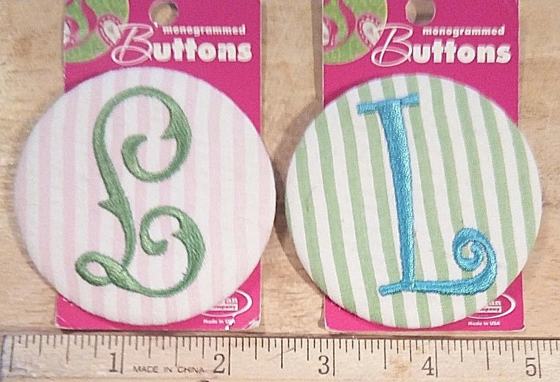 L Letter Buttons