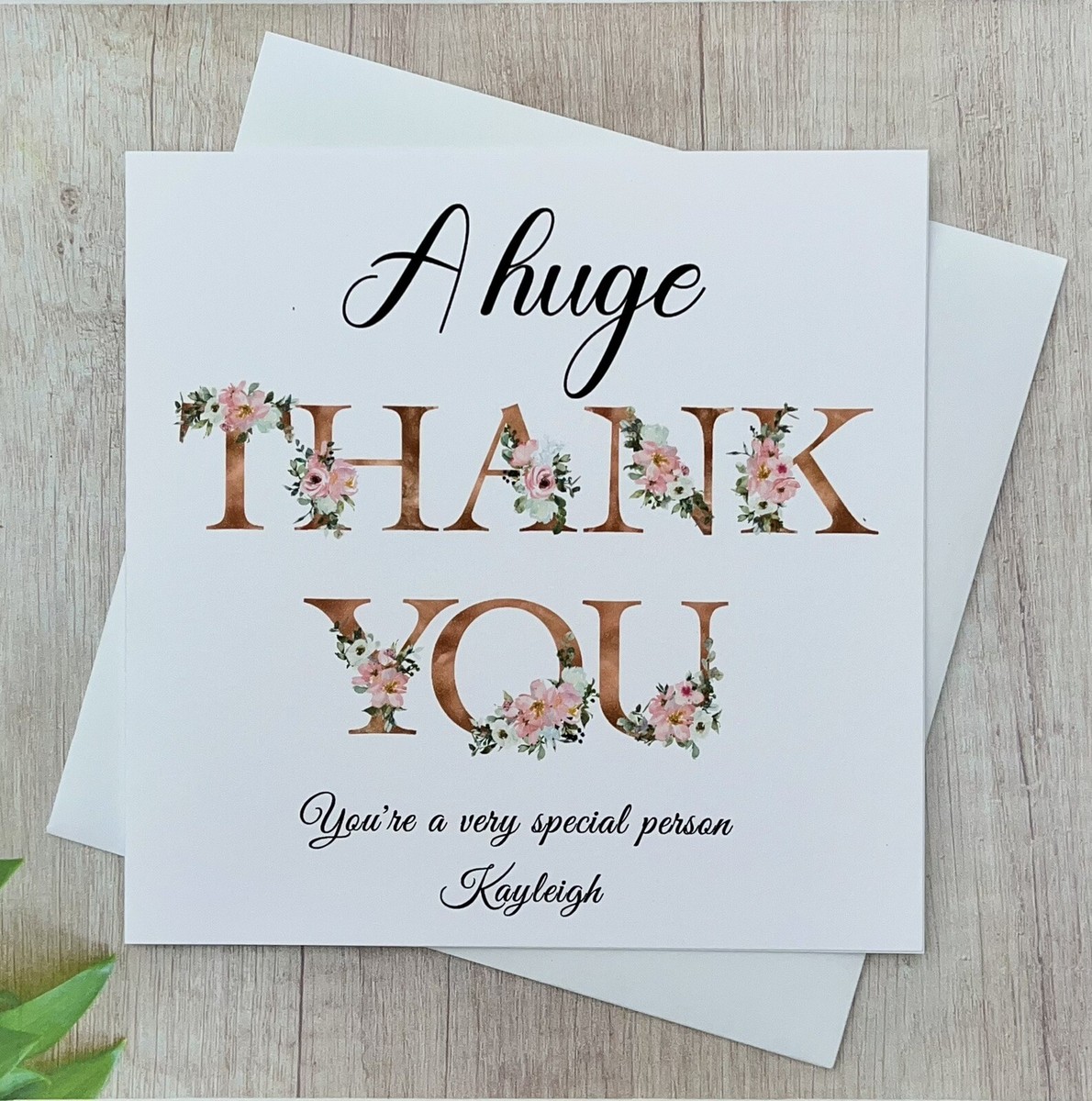 Thank You For Special People
