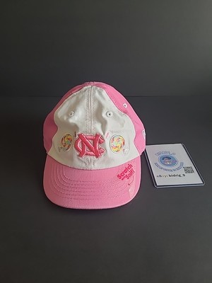 UNC Tarheels Toddler Girls Pink Hat Baseball Cap Candy Embroidered NBA ...