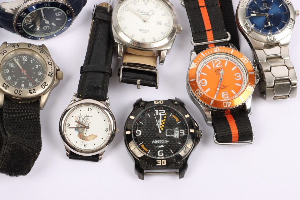Mens Assorted Job Lot Quartz Watches Tom Watch Casio Etc UNTESTED | eBay
