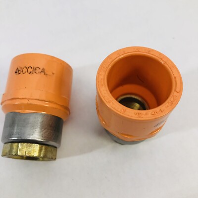 LOT OF 2 SPEARS 4235-101 CPVC ¾" X ½" FEMALE SPRINKLER HEAD ADAPTER ...