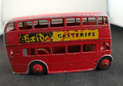 Dinky GB 291 Bus Routemaster Exide Batteries London Double Deck Rare | eBay