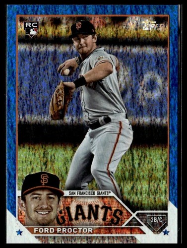 2023 Topps Series 2 - Ford Proctor #472 Blue Foil /999 (RC) for sale ...