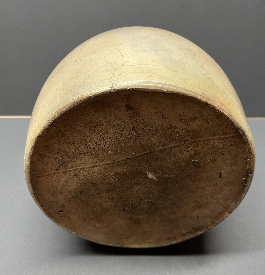 Antique Jug,Signed A O Whittemore Havana NY,Salt Glazed,1+ Gal,Cobalt ...