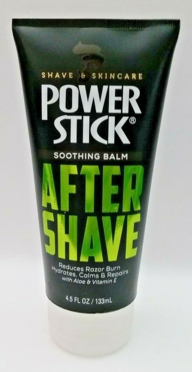 1X POWER STICK AFTER SHAVE Soothing Balm Reduces Razor Burn Hydrates ...