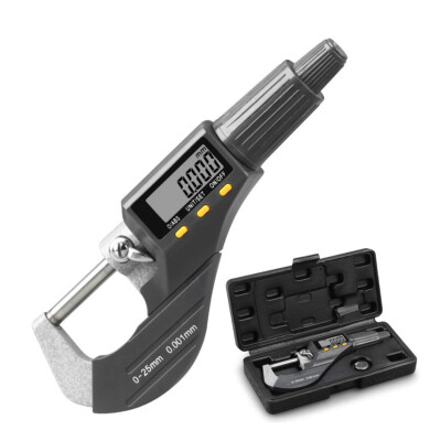 0-25mm digital micrometer Electronic Outside Micro Caliper Length ...