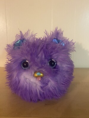 What the Fluff? Pupper-Fluff Purple Toy Plush Battery-Op Interactive ...