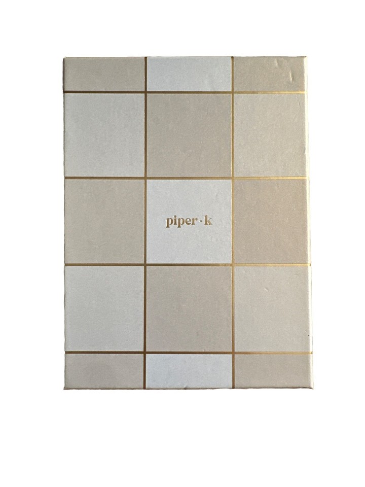 Piper K Gold Tone Plated Cubic Zirconia Diamond Baguettes Style Tennis ...