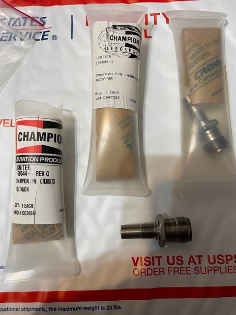 Champion Aerospace CH38013 Turbine Engine Igniter for sale online | eBay