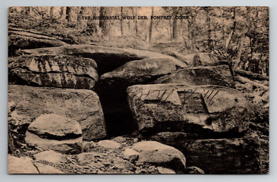 Historic Wolf Den Pomfret Windham County Connecticut CT 1943 Vintage ...