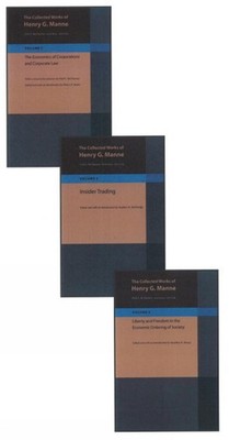 Collected Works of Henry G Manne: 3-Volume Set by Fred S. McChesney ...