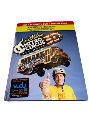 Nitro Circus The Movie (3D Blu-ray + Blu-ray + DVD Movie Disc no ...