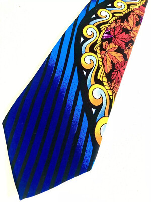 Vintage Rush Limbaugh No Boundaries Mens Tie 90s Silk Bold Authentic ...