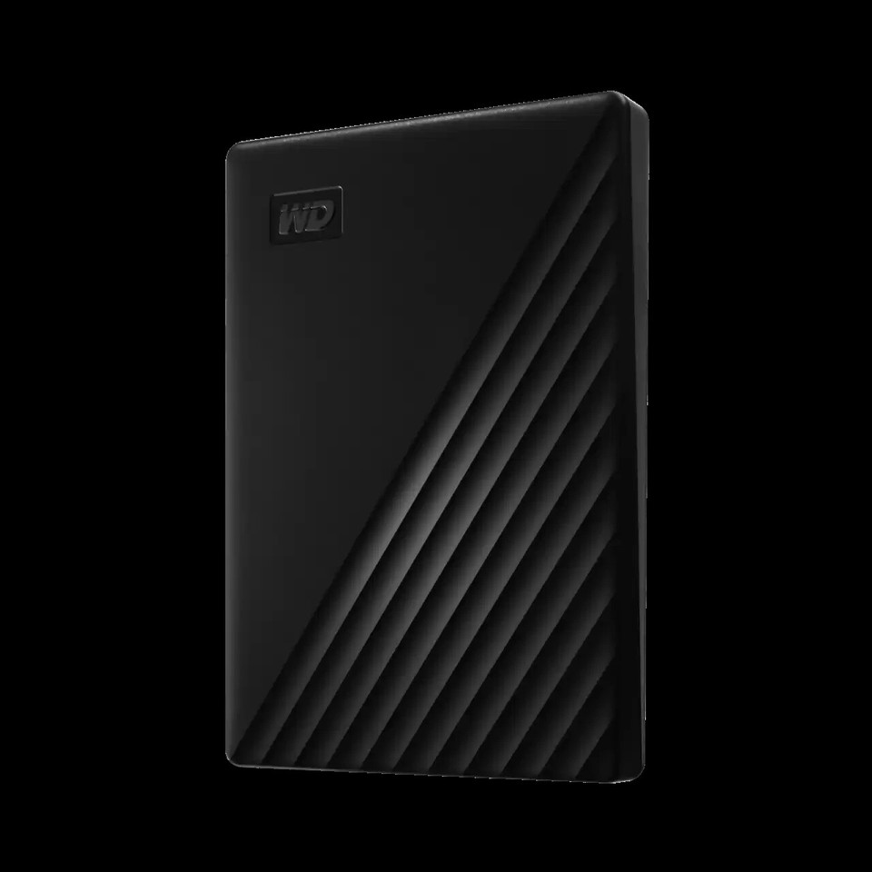 WD 1TB My Passport, Portable External Hard Drive, Black - WDBYVG0010BBK ...