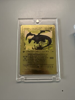 Shining Charizard 107/105 Gold Card Pokemon Card 1st Edition | eBay