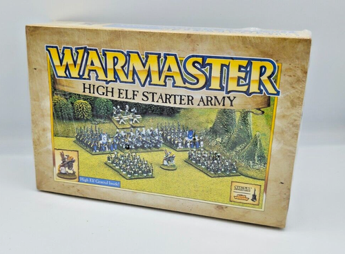 NOS!! Warmaster High Elf Starter Army - New Sealed | eBay