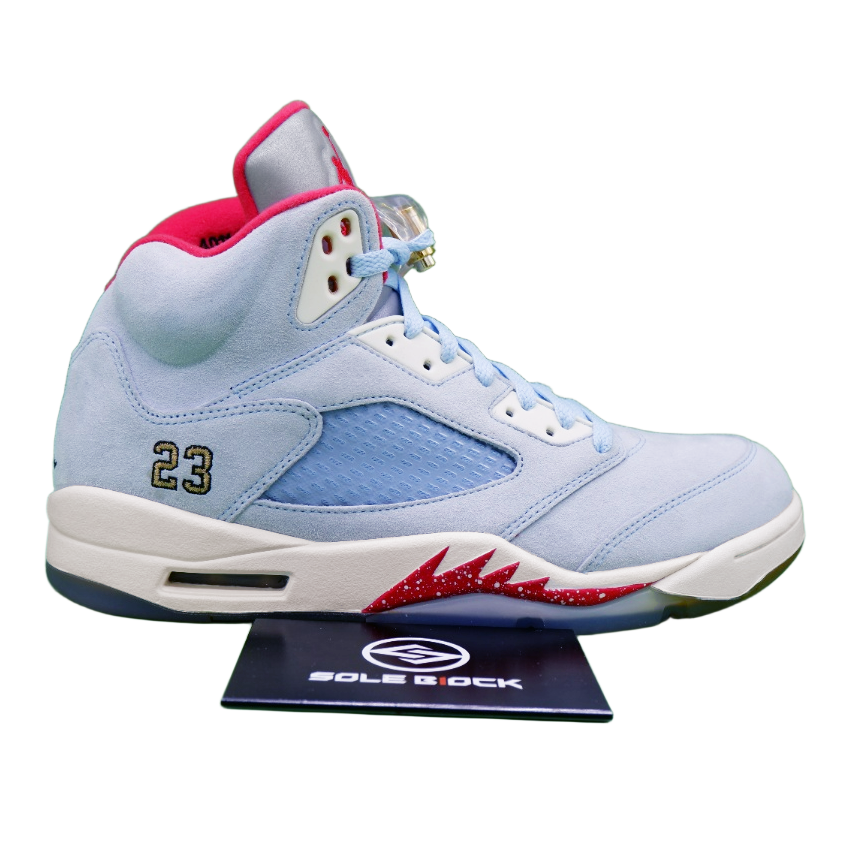 Nike Air Jordan 5 Retro x Trophy Room Ice Blue Jordan 5 AJ5 CI1899-400 ...