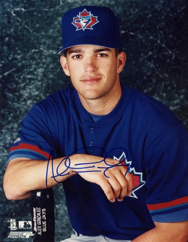 ALEX GONZALEZ TORONTO BLUE JAYS SIGNED 8X10 PHOTO W/COA | eBay