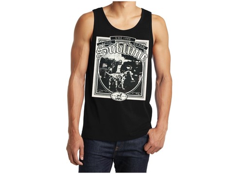 Sublime Dalmatian Dog Rock Band Black Tank Top (Various Colors) | eBay