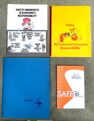 Disneyland Cast/Employee Safety Training Manuals Disney Material Lot | eBay
