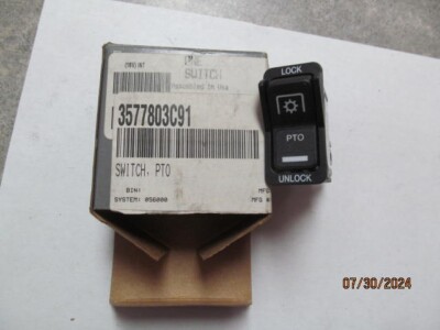 3577803c91 International Dash PTO Lock-unlock Switch made in USA Free ...