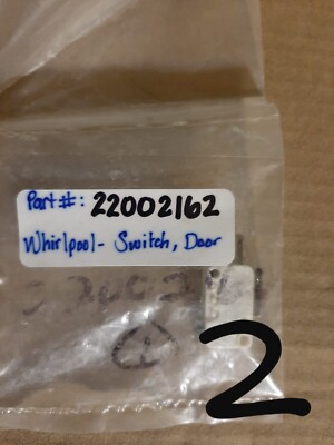 New Genuine OEM Whirlpool Washer Washing Machine Door Lock Switch ...
