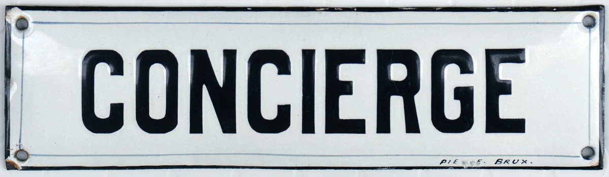 Concierge Sign