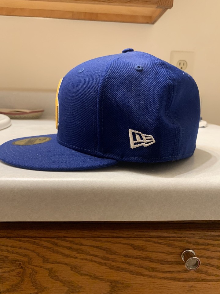 New Era Seattle Mariners Hat Trident Logo Blue 59fifty fitted 7 1/2 ...